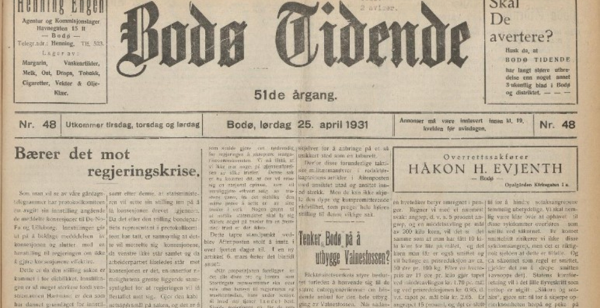 Let i gamle aviser | Slekt og Data